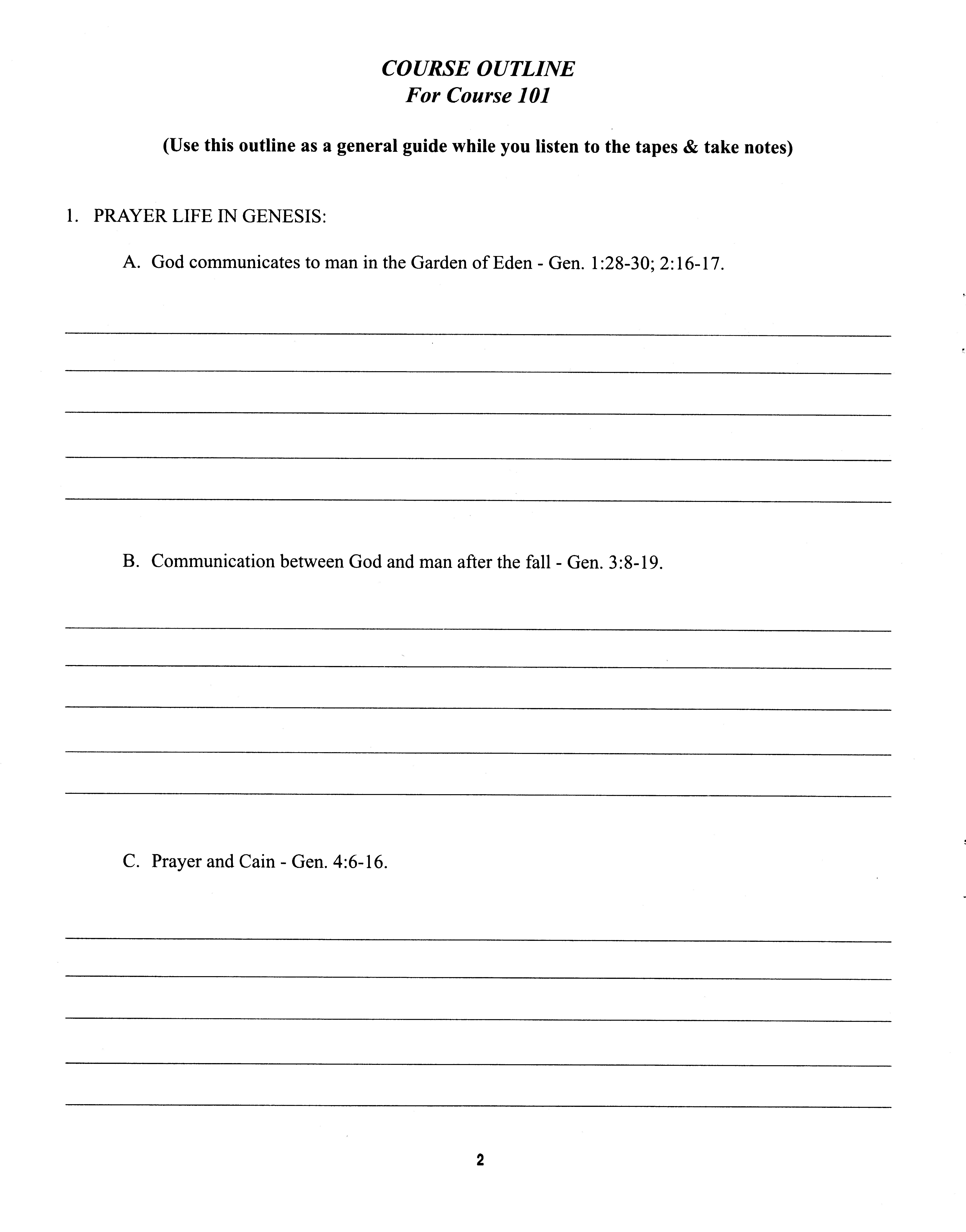 CrossView College of Prayer: COURSE 101 | Why God Waits for You to Pray